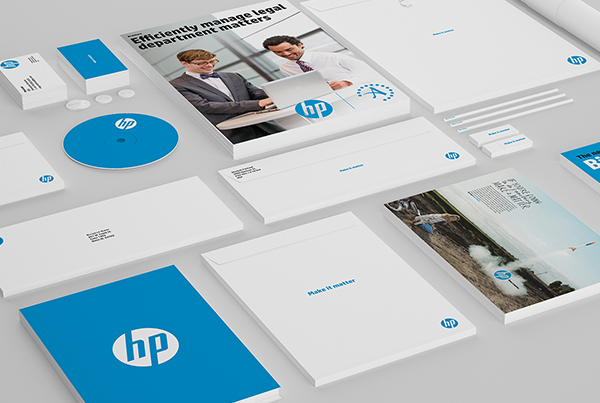 Hewlett Packard - Corporate Branding - Preston Lewis - Creative Portfolio